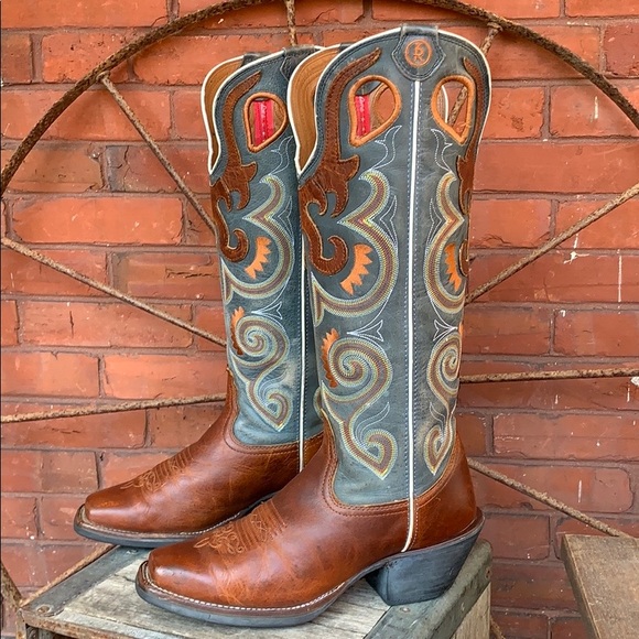 Tony Lama | Shoes | Tony Lama Buckaroo 3r Rr20l Tall Knee High Boots ...